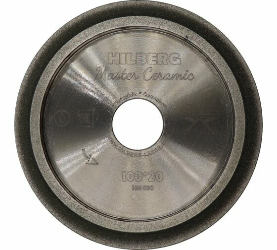 Диск алмазный для скругления края плитки Master Сeramic 100х20 мм Hilberg HM530