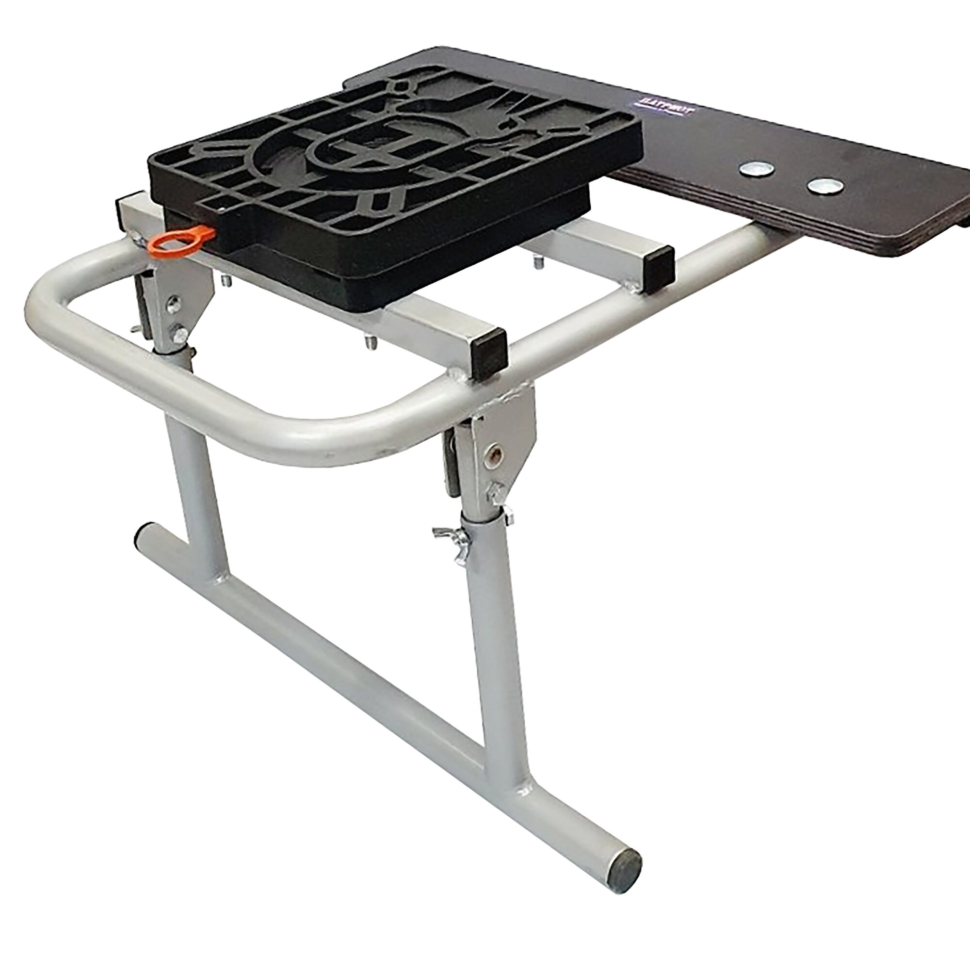 Опора для кресла в лодку №1.4 с поворотной платформой, ликтрос, складная