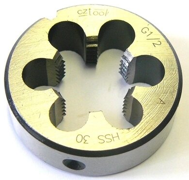 Плашка трубная резьба HSS G 3/8" Bucovice Tools 242380