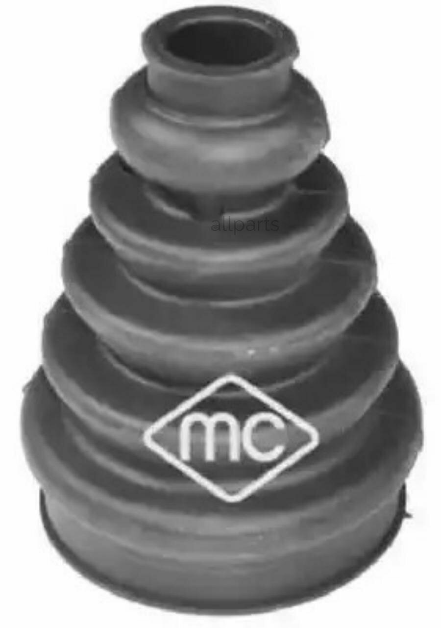 METALCAUCHO 00159 Пыльник шруса AUDI A3 I/TT/SKODA/VW GOLF IV/POLO IV/BORA 1.4TDI-2.3 96- внутр.