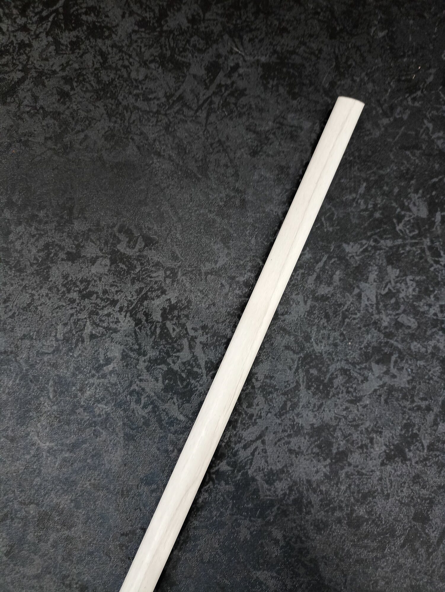 Угол внутренний, округлый ПВХ ( штапик), 10*10 мм, 1,35 м, Клен белый, 10 шт.