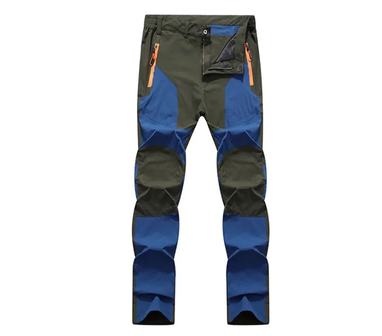 Мужские походные брюки Army green/Синий