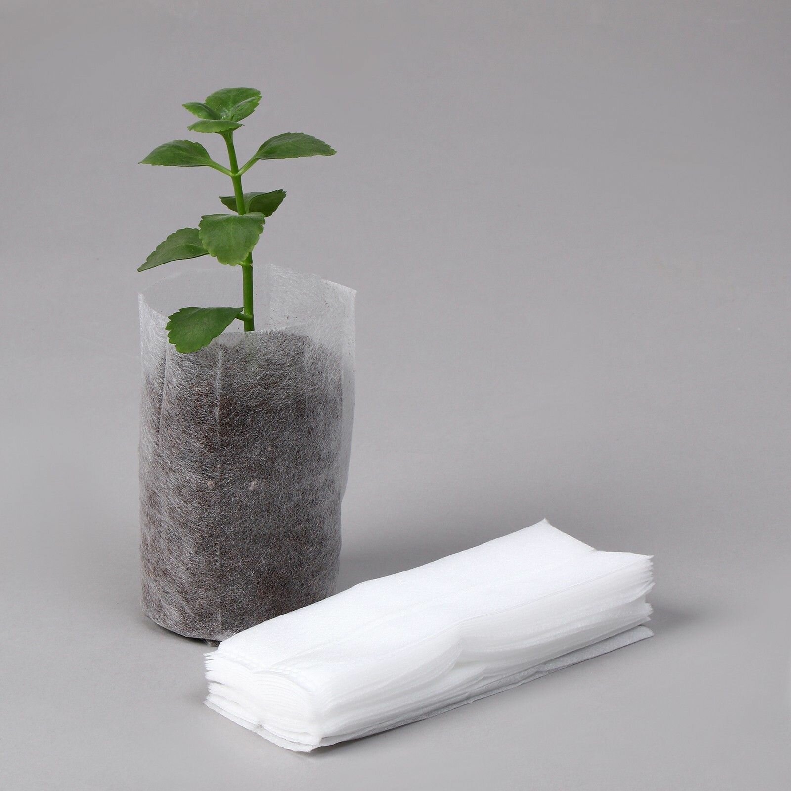 Пакет для рассады, 540 мл, 8,9 14,5 см, спанбонд плотностью 25 г/м , Greengo