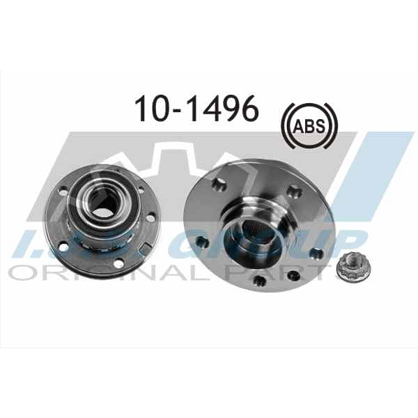 IJS 10-1496 ступица в сборе перед+зад\ VW t5 2.0-3.2i / 1.9 / 2.5tdi 03