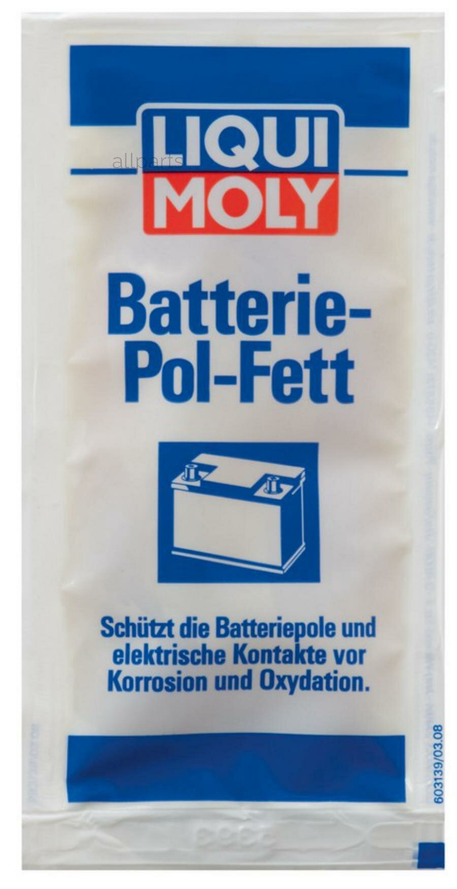 LIQUI MOLY 3139 Смазка для клемм аккумуляторов Batterie-Pol-Fett 1