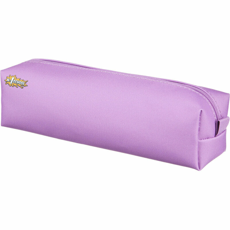 Пенал -косметичка сиреневый, ПМО 31-20, ткань мягкий, 210х50х60, 1716467