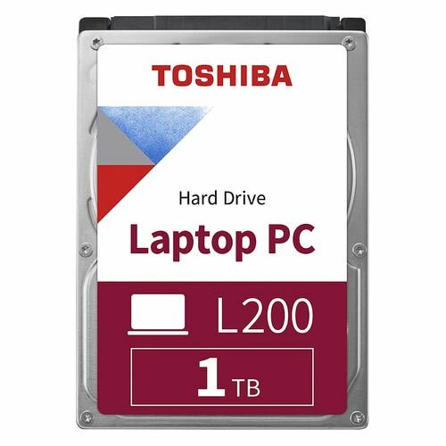Жесткий диск Toshiba L200 Slim HDWL110UZSVA, 1ТБ, HDD, SATA III, 2.5"