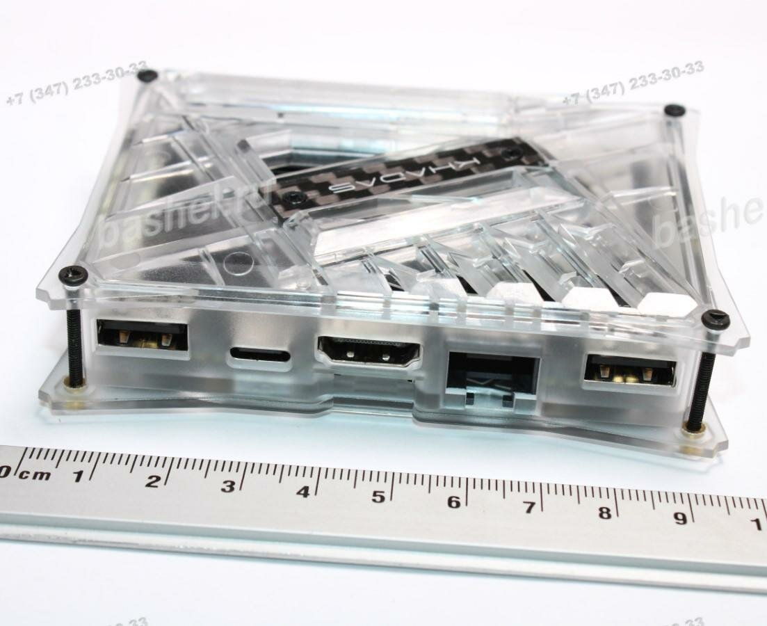 Khadas VIM3 с корпусом, кулером и радиатором, Одноплатный компьютер, (4GB + 32GB)