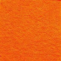 Фетр для рукоделия 20х30см 10 листов одного цвета оранжевый