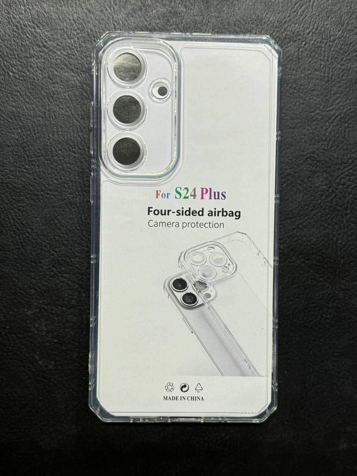 Чехол для Samsung Galaxy S24 Plus, Armor (противоударный) с защитой камеры