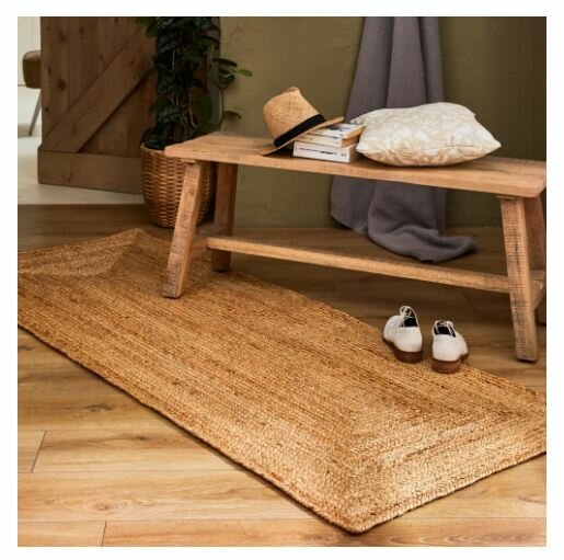 Ковер джут Inspire Nils 80x150 см цвет коричневый цвет коричневый