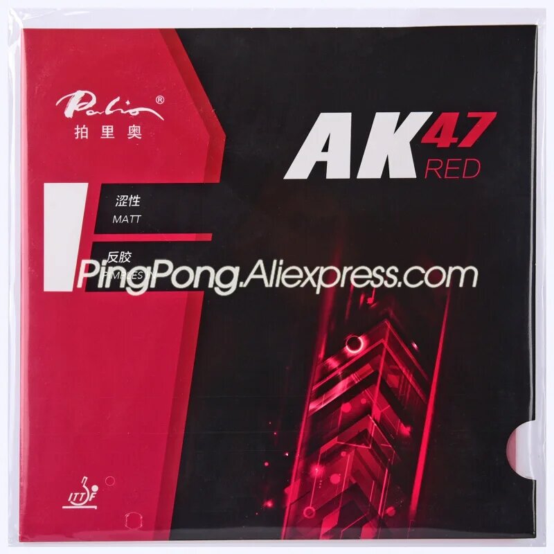 PALIO AK47 резина для настольного тенниса, AK47 HONG - Red — купить в ...