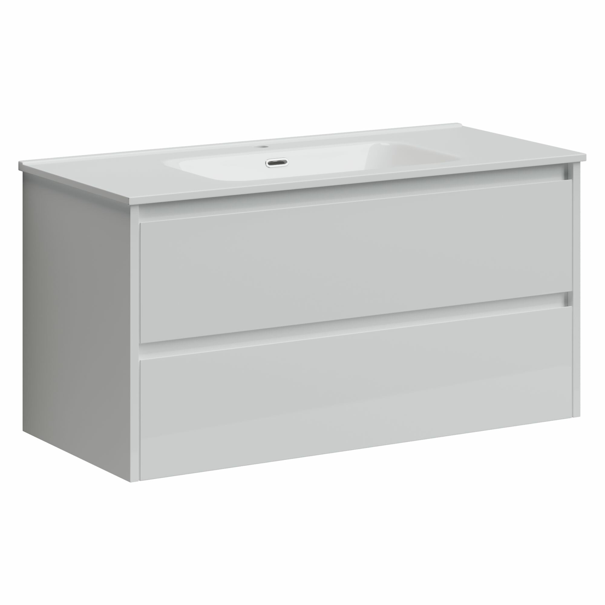 Тумба под раковину Sancos Libra белый глянец