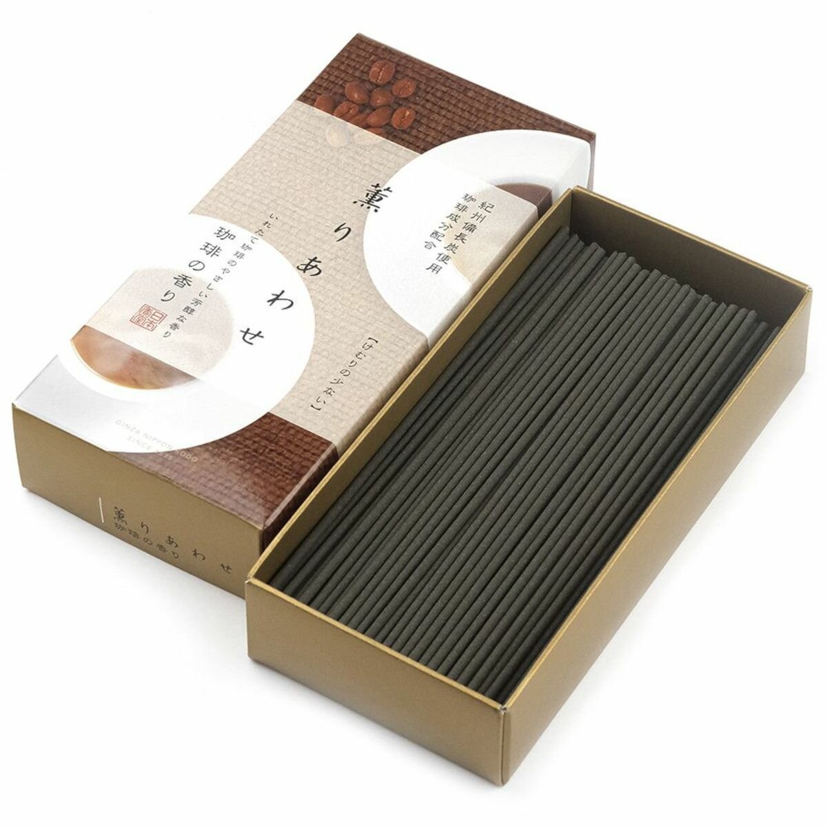 Благовоние Kaori Awase Coffee (кофе, шоколад), 170 палочек по 14 см