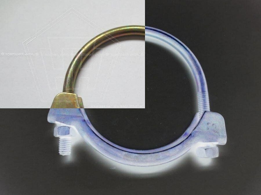 Хомут крепления глушителя (d-83 мм) эжектора камаз (5320-1203060)