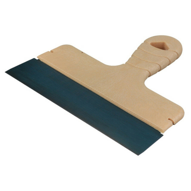 Шпатель фасадный из вороненой стали 150 мм арт. 900150 для отделочных работ фасадов