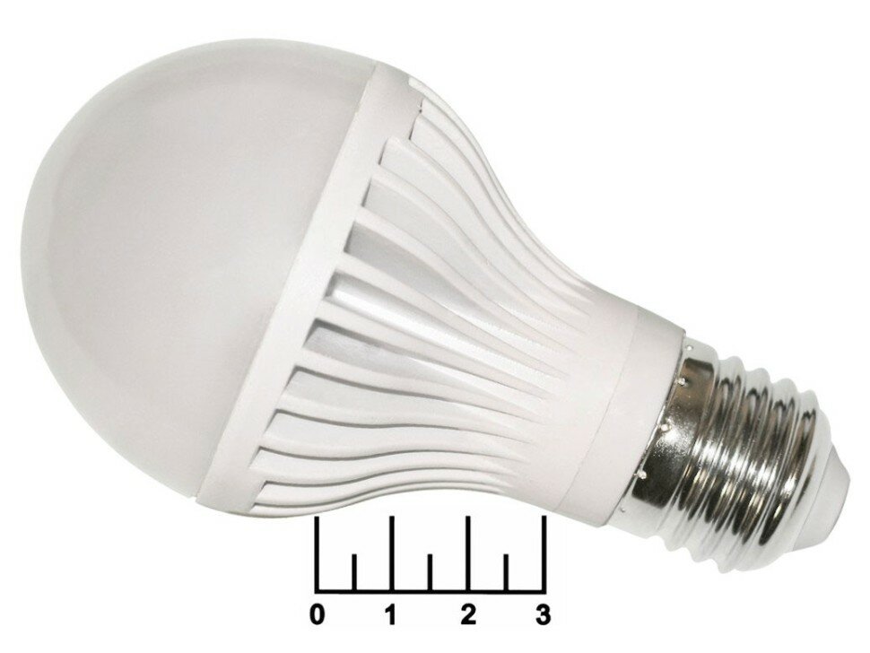 Лампа светодиодная 220V 12W E27 2700K белый теплый A60 Ecola (60*110) D7LW12ELC 85mA