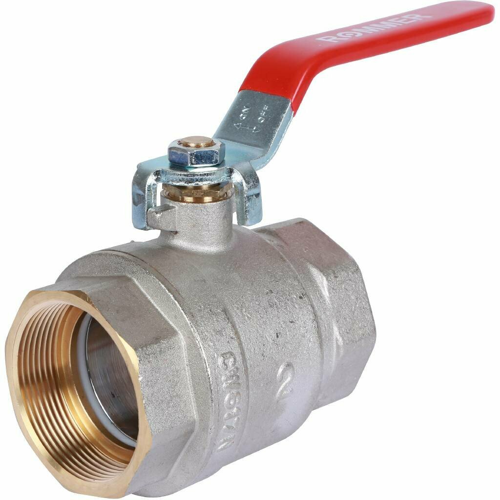 Кран шаровый ROMMER 2" ВВ - полный проход, ручка