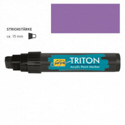 Сиреневый художественный акриловый маркер "Solo Goya" Triton" 15,0 мм