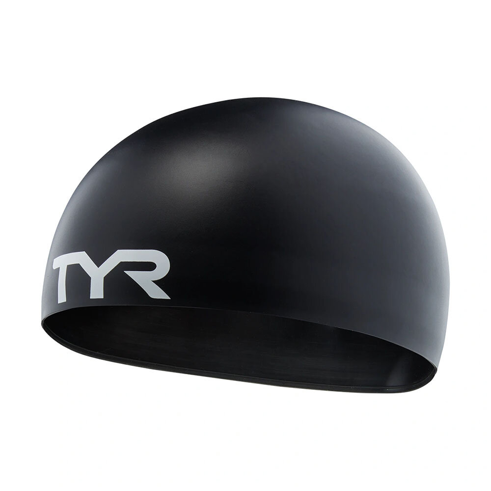 Шапочка для плавания Tyr Stealth-x Racing Cap, Lcssx-001, World Aquatics Approved, senior, черный