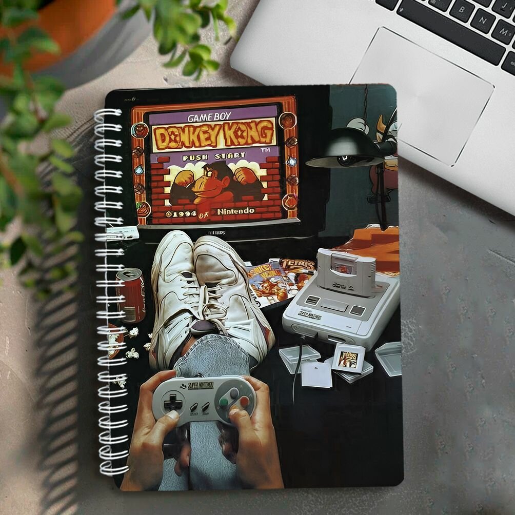 Блокнот для записей в клетку подарочный в твердой обложке А5 СССР