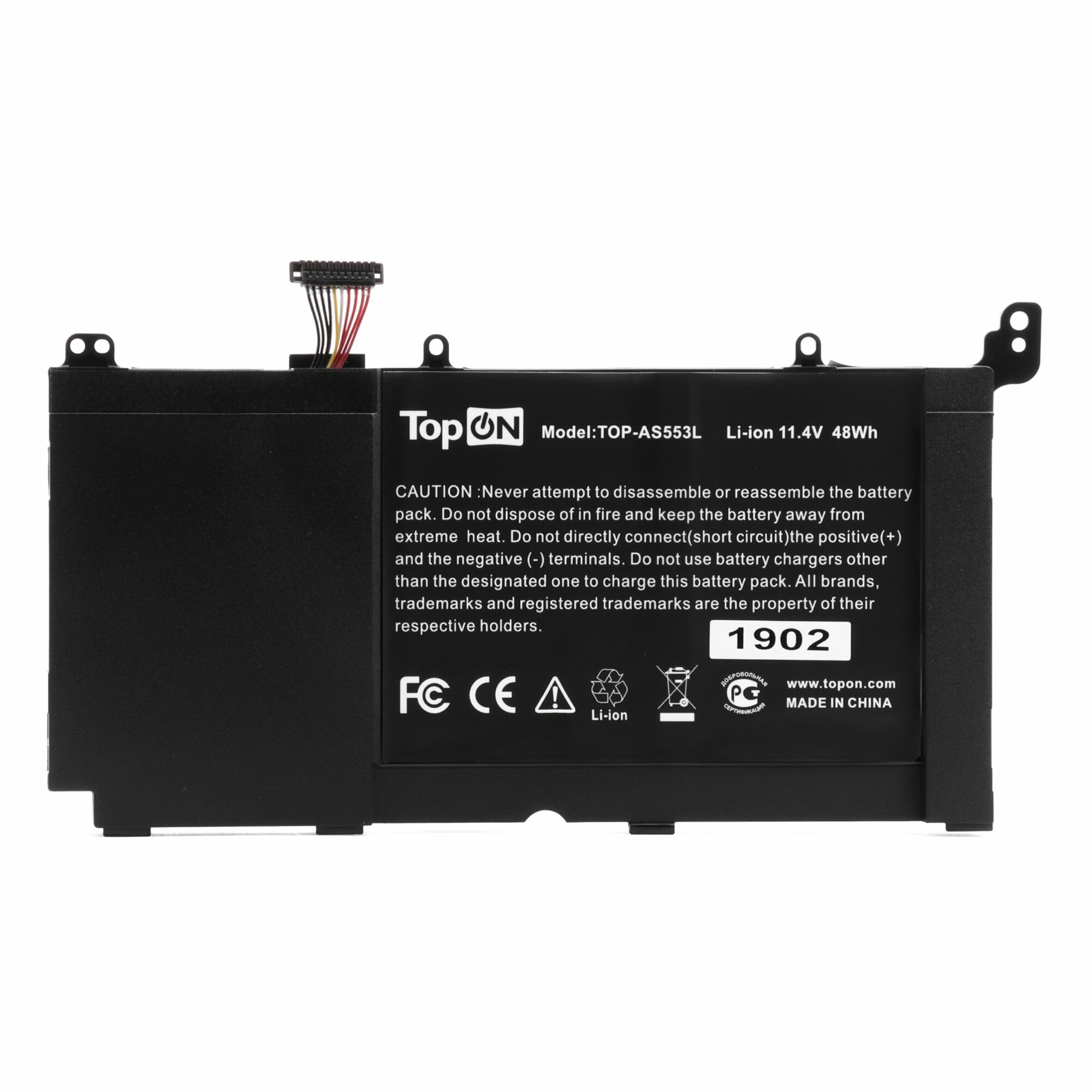 Аккумулятор для ноутбука Asus S551, R553L, V551 (11,4В, 4110мАч). PN: B31N1336