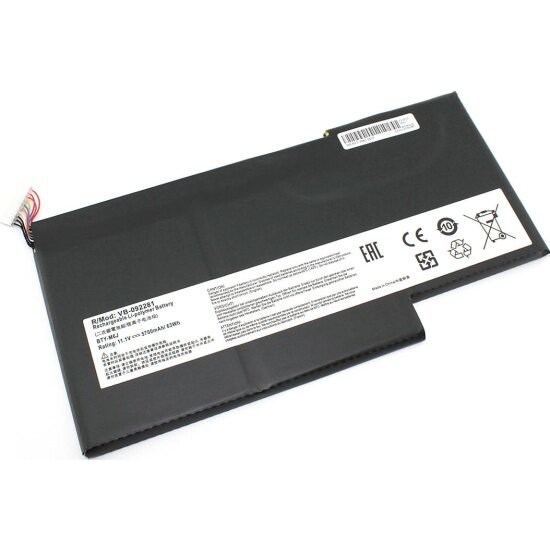 Аккумуляторная батарея VB Parts для ноутбука MSI GS63VR (BTY-M6J) 11.1V 5700mAh OEM