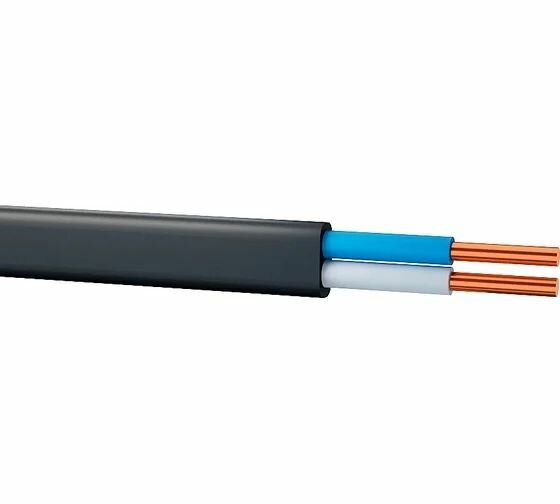 Кабель ВВГп-НГ LS альфакабель 2х1,5 мм ГОСТ 100 м 05175