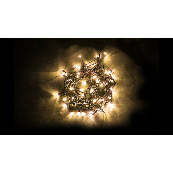 Светодиодная гирлянда Feron CL93 15 веток (5м) + 6м 230V теплый белый c питанием от сети 32954