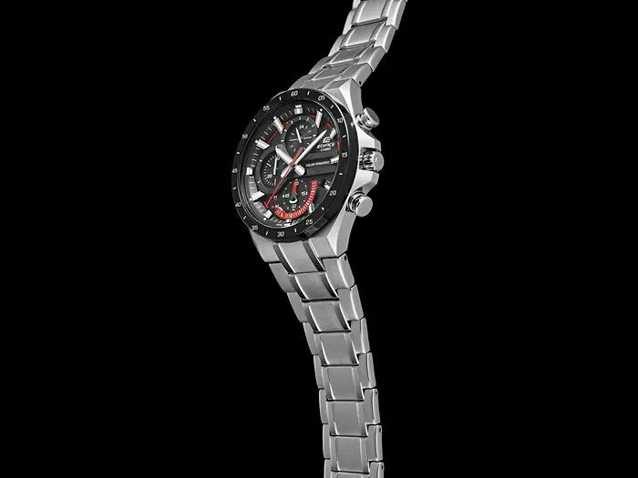 Наручные часы CASIO Edifice, серебристый/черный — фото 1
