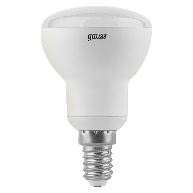 GAUSS 6W LED E14 500 lm 3000K R50 рефлектор для бытового освещения светодиодная лампа