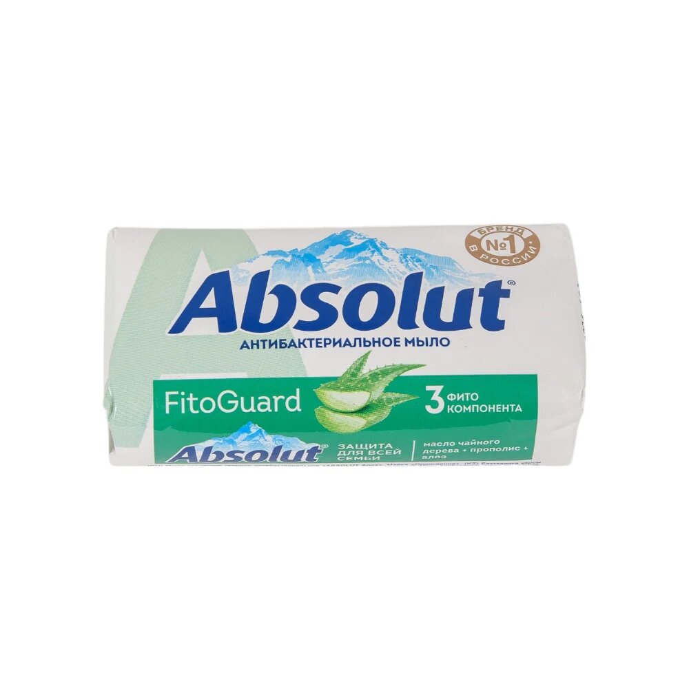 Мыло твердое ABSOLUT FitoGuard, алоэ, 90 гр 6061