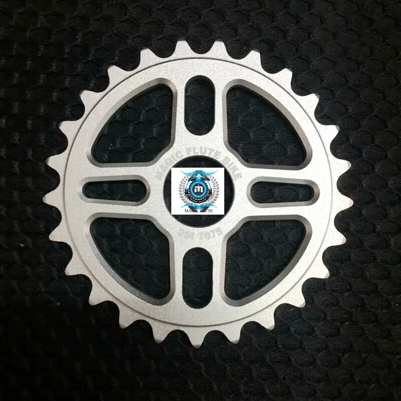 TAOZIK 25T Алюминиевый сплав BMX шатун silver with shin