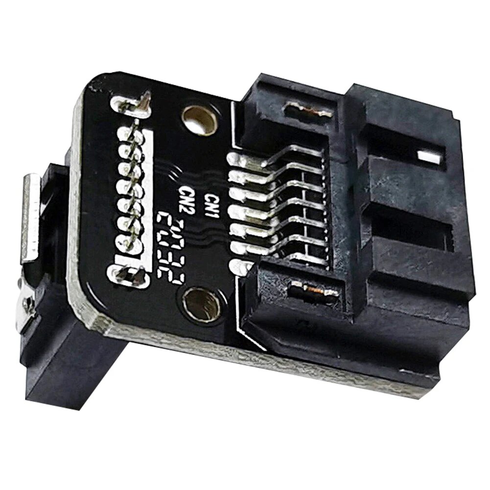 SATA 7-контактный угловой адаптер 90 градусов Reverse Direction