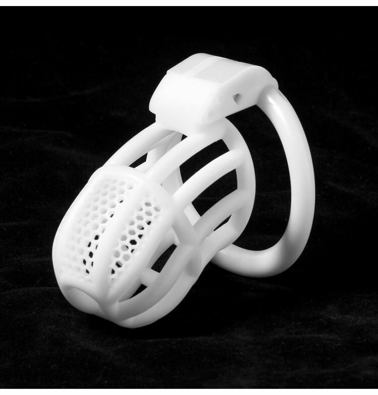 Мужской пояс верности Hotplease JJ с пластиковой сеткой, пластик, розовый, 18+