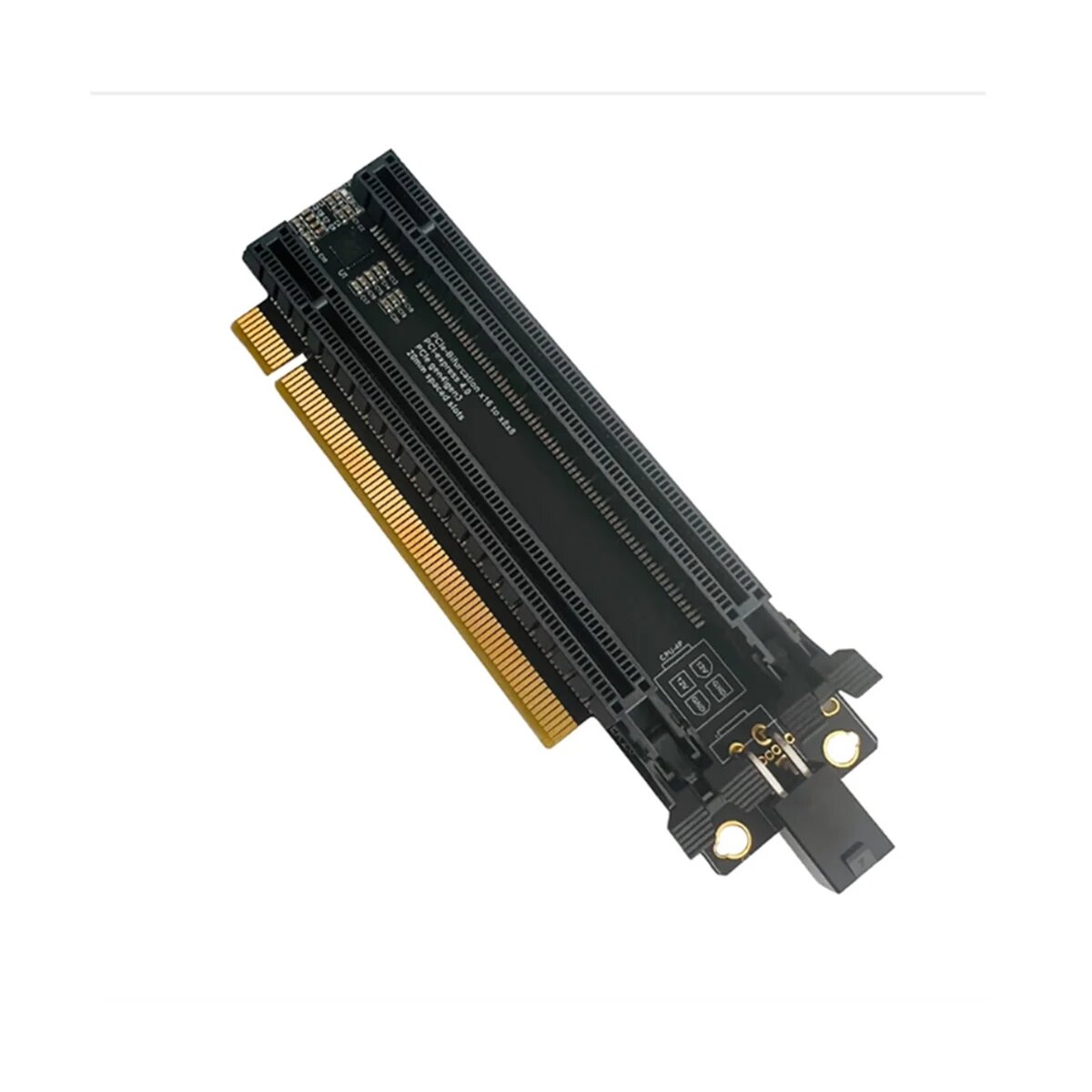 PCI-E 4,0 X16 1 to 2 Расширительная карта Gen4 разделенная карта PCIe-bifurкация X16 до X8X8 с 20 мм разделенными слотами CPU4P(4 контакта