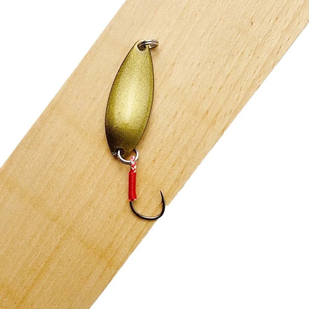 Магблю 1 шт. Лист ивы красочный конский рот блестки приманка P