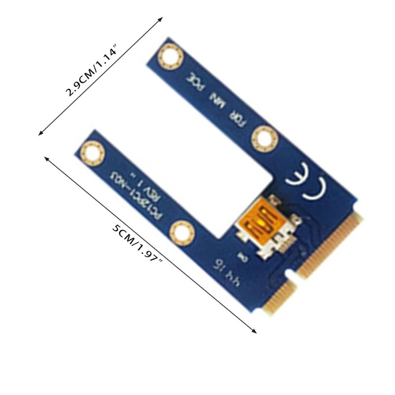 PCI-E расширитель Mini PCI-E 1x до 16x, Цвет: 2 — фото 1