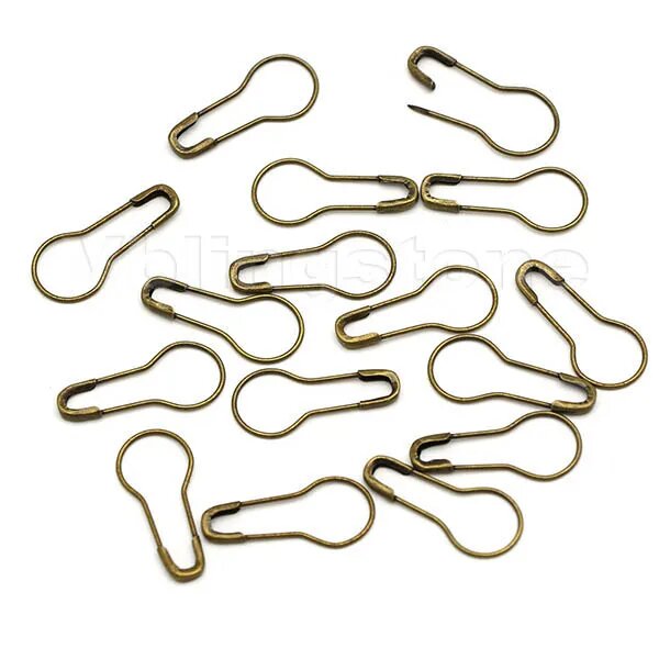 Металлические булавки для вязания 100 шт. Bronze