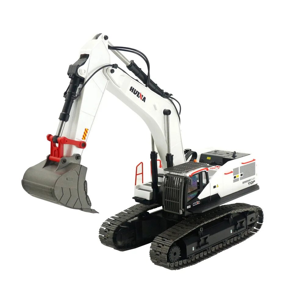 Huiner 1594 1/14 2.4GHz радиоуправляемый имитационный аллюминиевый экскаватор 22-канальный радиоуправляемый экскаватор-модель детский игрушка-подарок