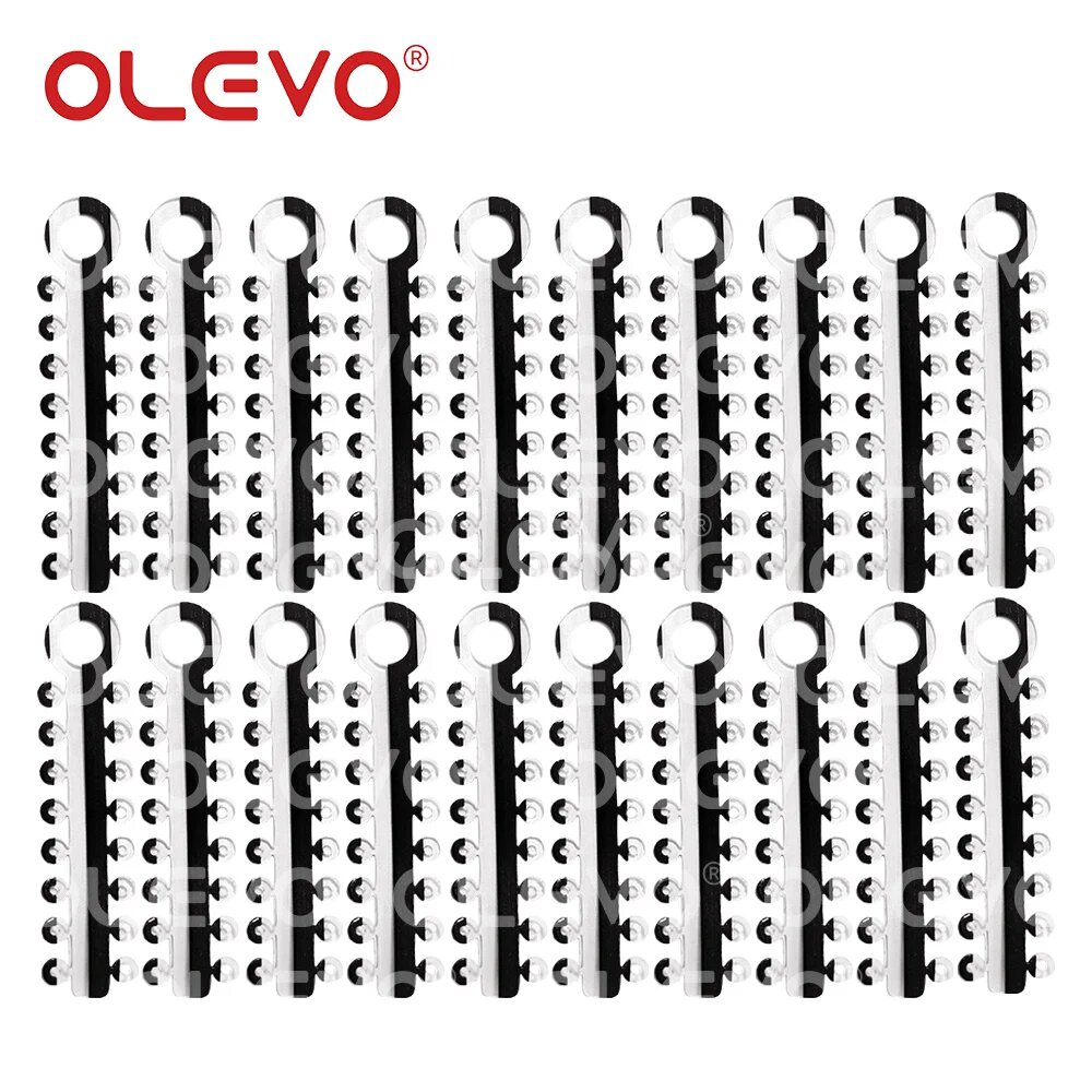 OLEVO Лигатуры для брекетов, Color 65, 320 шт.
