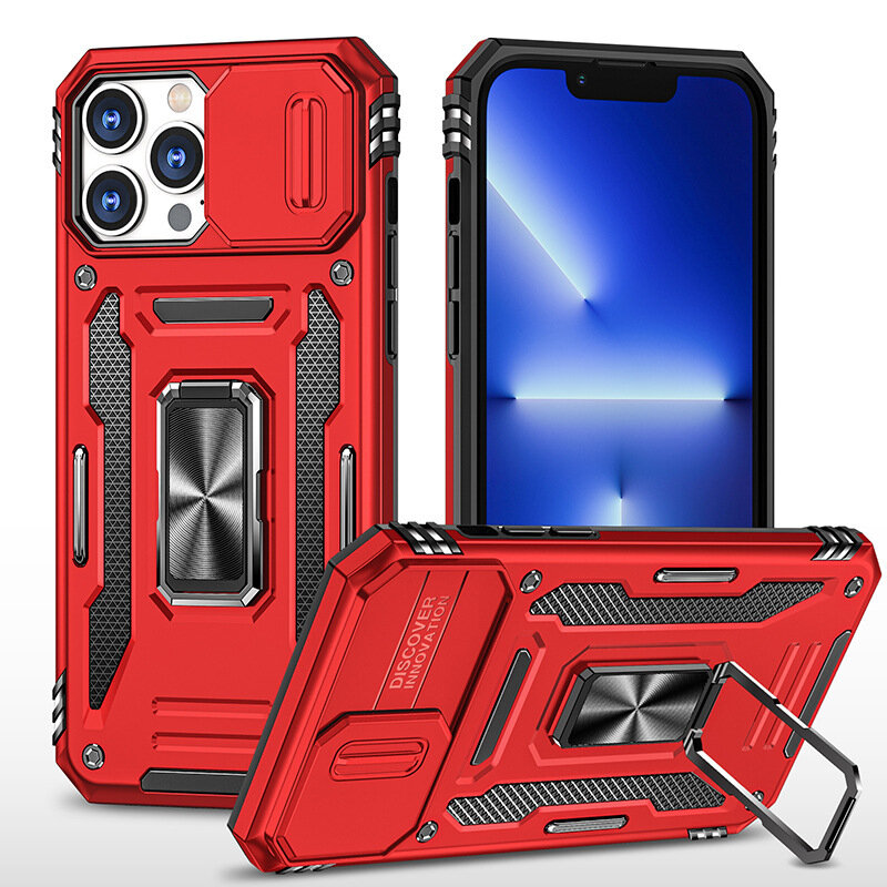 Чехол-окно Colorful Roses, для iPhone 15 Pro, TPU+PC, бронированный