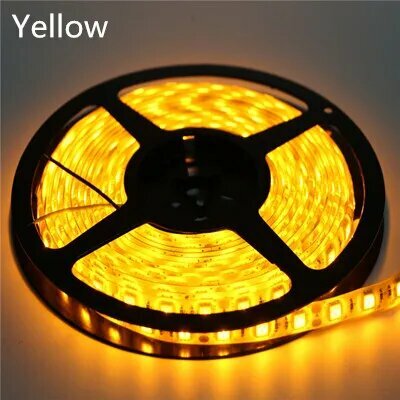 ASMTLED Светодиодная лента 5050 теплый Желтый, Yellow, 2m Non waterproof