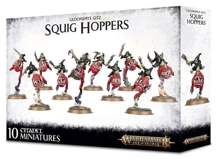 Games Workshop Gloomspite Gitz Squig Hoppers Age of Sigmar