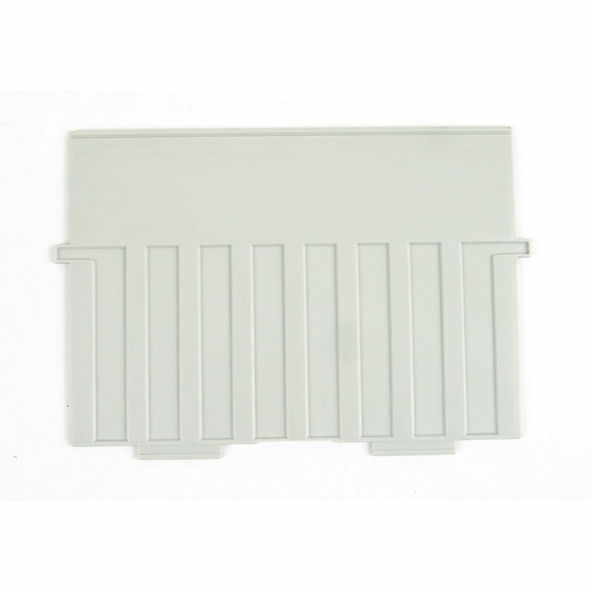 Пластиковый разделитель для картотеки HAN А4 (горизонтальный) серый (НА9024/11), 1шт.