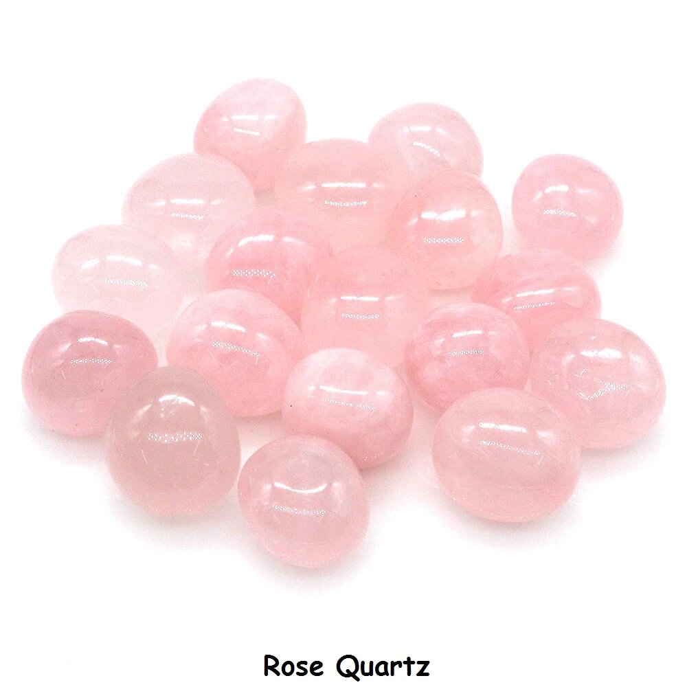 Натуральные камни малахит и бирюза для аквариума Розовый, 100g, Rose Quartz
