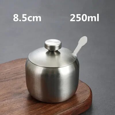 Контейнер для соли и перца из нержавеющей стали 8.5cm