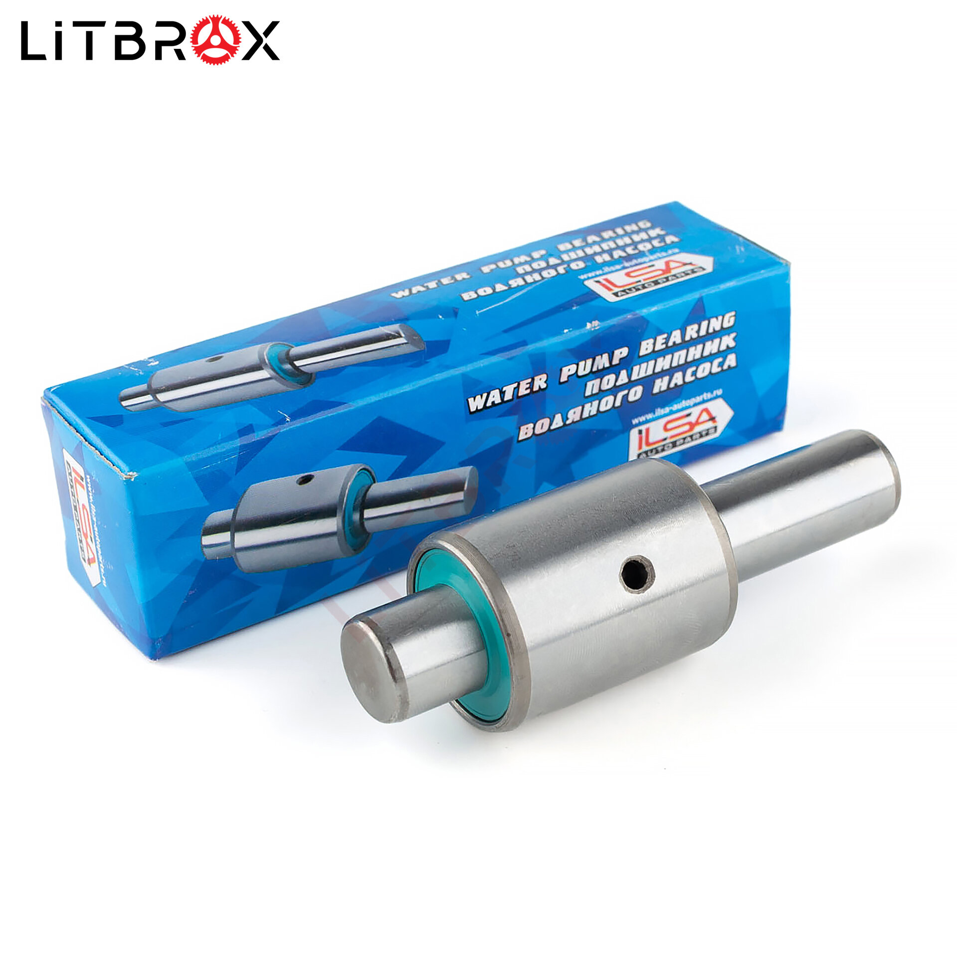 Подшипник (валик) водяного насоса / Вал помпы (16х30х92мм) "ILSA" ВАЗ LADA 2108-099, 2113-15, 2110-12 / LS0376 / 2108-1307027