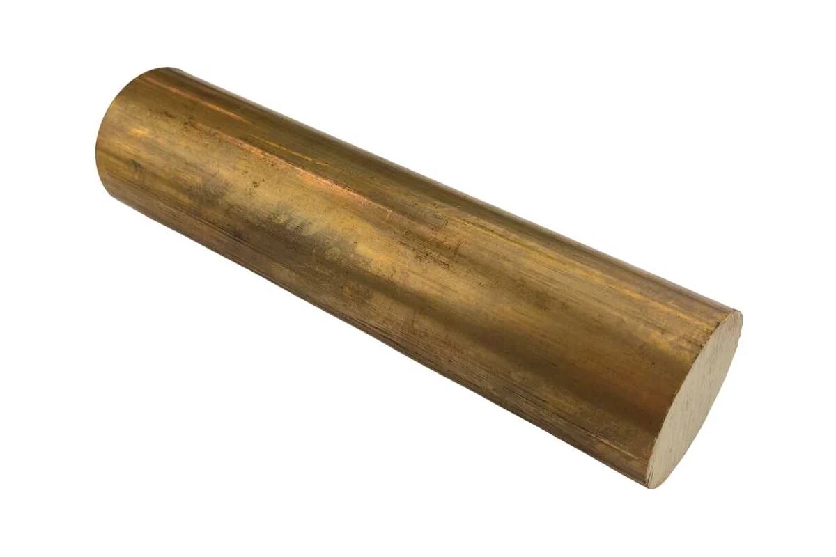 HG ЛС59-1 латунный пруток диаметром 25 мм, длина 100 мм, код 4960509 для точной механики