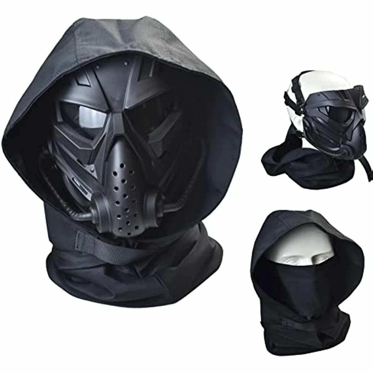 Маска с капюшоном для страйкбола, пейнтбола, хэллоуина